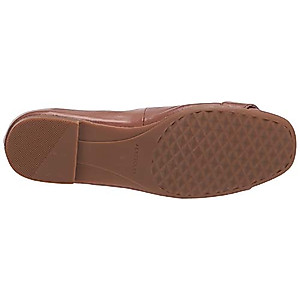 Aerosoles Women's Candice Ballet Flat, TAN Leather, 6