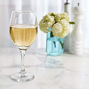 Libbey Classic White Wine Glasses, 14-ounce, Set of 4