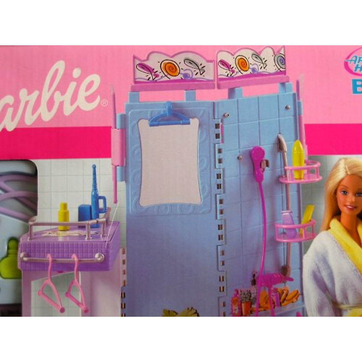 Barbie All Around Home Bathroom Playset (2001)