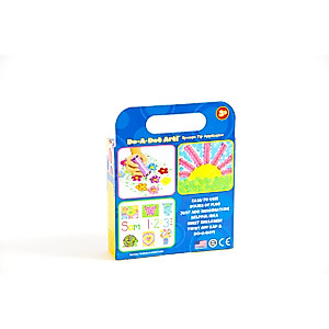 Do A Dot Art! Set of 4 Pack Rainbow Washable Dot Paint Markers for Kids and Toddlers, The Original Dot Marker
