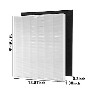Replacement AP-1512HH Filter - AP-1512HH-FP AP1512HH Air Purifiers,Compatible with 3304899 3304899