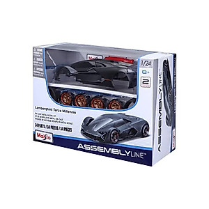 Maisto 1:24 Assembly Line Lamborghini Terzo Millenio - Grey