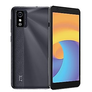 ZTE Blade L9 2021 (32GB, 1GB) 5" 2000mAh, Dual SIM 4G LTE GSM Factory Unlocked, Quad-Core Android 11, Smartphone (GSM Version, Not CDMA) Latin International Version No Warranty (Grey)