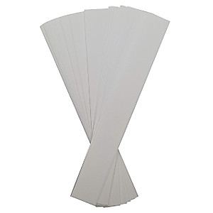 Grade 1 Chromatography Paper 6 x 0.75 Inches for Laboratories, School, Pigment Separation and Experiments [Bag of 50 Strips]