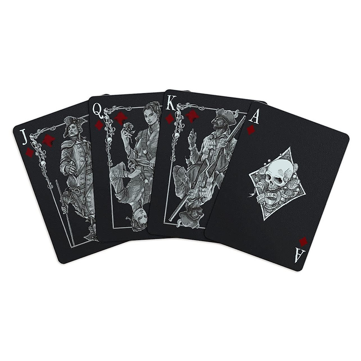 Gents of Fortune Playing Cards Black Flag Edition Waterproof Gent Supply