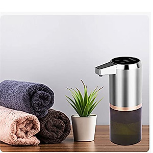 Foaming Soap Dispenser Rechargeable Automatic Foam Soap Dispenser Kids Touchless Foaming Soap Dispenser Suitable for Bathroom/Kitchen (Color : B)