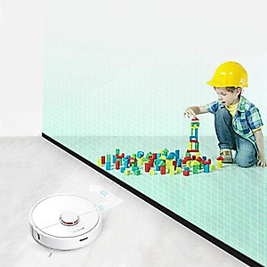 Housmile Magnetic Vacuum Strip, Boundary Markers Strips Magnetic Tape Compatible with Eufy, Roborock, Neato, Shark ION Robot Vacuum Alternative Magnetic Strip Tape for xiaomi Robot Vacuum, 6.56 Feet