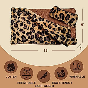 WATFOON Reptile Sleeping Bed Lizard Leash Collar Set, Bearded Dragon Tank Accessories Sleeping Bag with Blanket Pillow Cotton Nest Shelter Couch