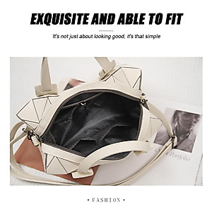 Geometric Backpack Holographic Luminous Backpacks Reflective Bag Luminesk Irredescent Rucksack Luminous NO.2