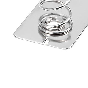 uxcell 50 Pcs AA Battery Positive to Negative Conversion Spring Contact Nickeling Plate 28mmx12mmx0.3mm