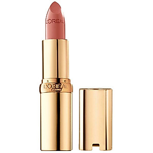 L'Oreal Paris Makeup Colour Riche Original Creamy, Hydrating Satin Lipstick, 843 Toasted Almond, 1 Count