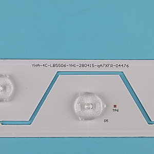 MSEURO 55' LED Backlight Strip for TV TMT_55E5800_10X6_3030C_6S1P_W44 YHF-4C-LB5506-YH1 55FA3203 55FA3213 D55A561U B55A858U Fit for Thomson