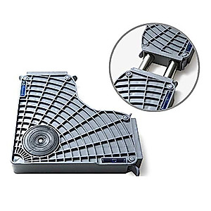 YGCBL Multifunction Portable Hand Trucks,Trolleyplastic Dolly Transport Roller Dollies Polypropylene Antirust Movable Base Universal Wheel Dryer 7Kg Capacity,Gray