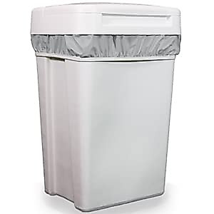 ALVABABY Reusable Diaper Pail Liner for Cloth Diaper,Rubbish Bag,Laundry,Kitchen Garbage Cans (Black Grey, Small Size：5 Gallon) LLS-B2629