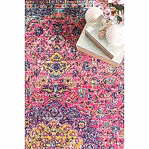 NuLOOM Verona Vintage Persian Area Rug, 4' x 6', Pink