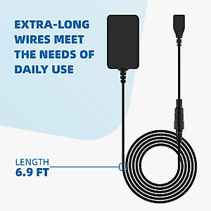 Charger for Aiper Seagull 600 1000 HJ1102 AIPURY1500, for Cordless Pool Cleaner Charger Smart Pool Cleaner Charger Pool Cleaner Charger Cord, 12.6V 2-Pin AC/DC Adapter