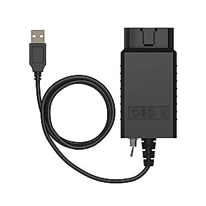 Washinglee ELM327 Diagnostic Cable for Ford Mazda Lincoln and Mercury, OBD2 Cable with Switch Compatible for FORScan Elmconfig FF2 and FoCCCus.