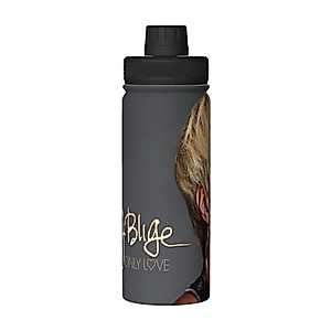 HIKTIEK Mary J Musics Blige Stainless Steel Insulated Tumbler Sports Water Bottle Hot and Cold Travel Cup 18oz