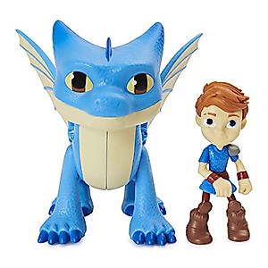 Dreamworks Dragons Rescue Riders, Winger and Dak, Dragon and Viking Figures with Sounds and Phrases