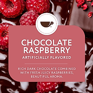Paramount Roasters Chocolate Raspberry Flavored Coffee – 100% Arabica, Ground Coffee, 12oz Bag, by Paramount Coffee Company