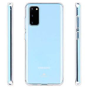 GOOSPERY Clear Jelly for Samsung Galaxy S20 Case (2020) Slim Thin Rubber TPU Case - Clear