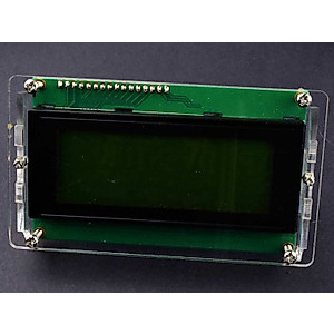 CANADUINO LCD 2004 4x20 Display Acrylic LCD Enclosure - fits LCD with I2C Adapter as Well