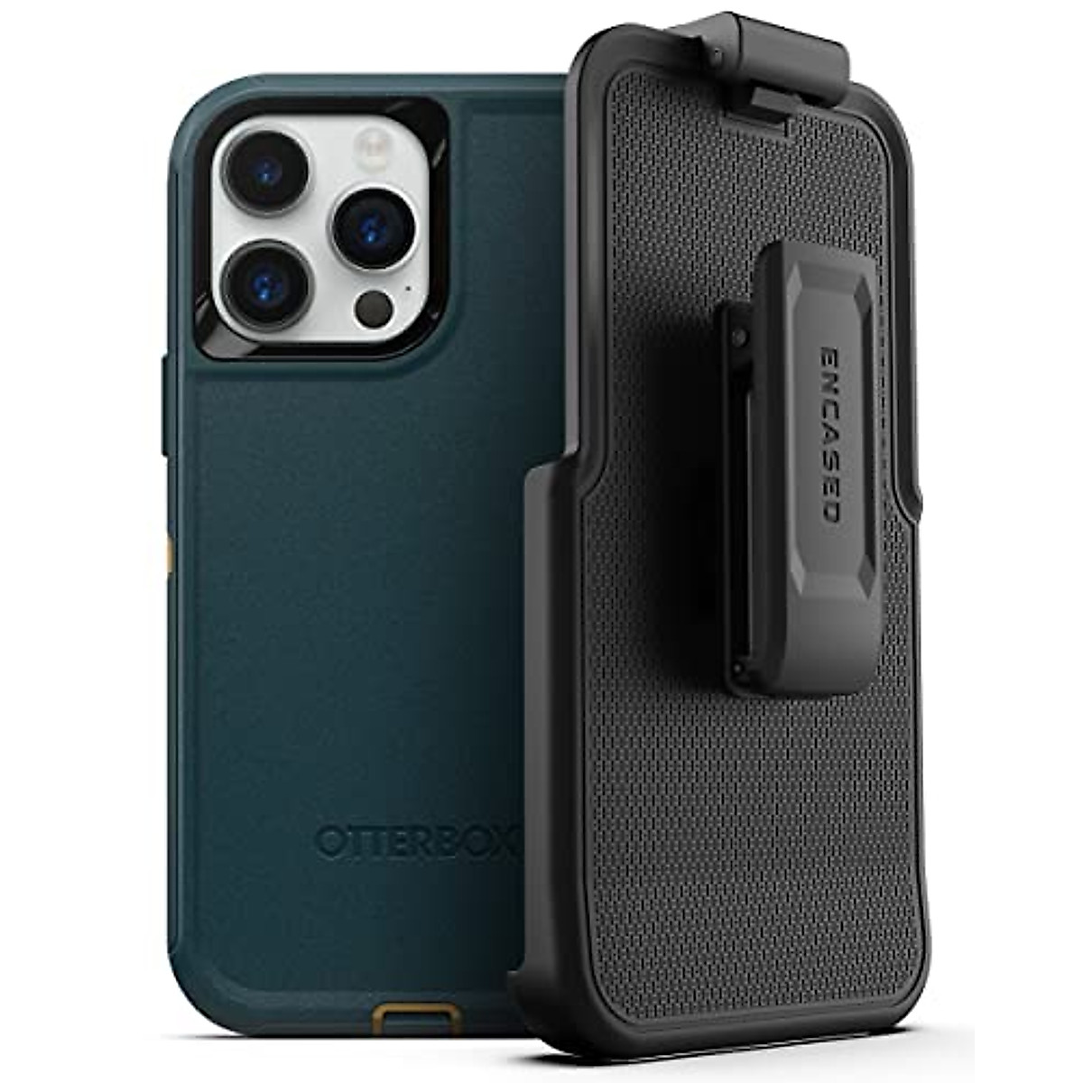 Encased Replacement Belt Clip for Otterbox Defender Series - fits iPhone 14 Pro Max and iPhone 13 Pro Max (Holster ONLY) Defender Case is Not Included