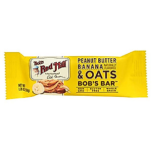 Bob's Red Mill Peanut Butter Banana and Oats Bob's Bar (Case of 12)