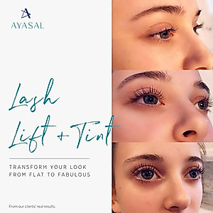 AYASAL Lash Lift Kit: Eyelash Lift Kit - With Detailed Instruction Eyelash Perm Kit - Easy for Beginner and Professional Lash Perm Kit - Achieve Salon-Quality Lashes Lift with Safe and Effective Resul