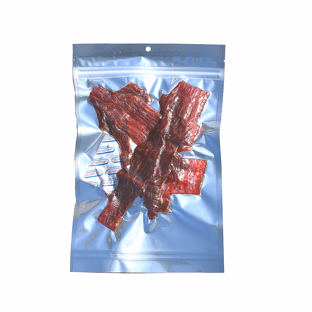 AwePackage Clear Silver Flat Pouch Bag for Home Made Jerky (50, 5x8"(1.5oz))