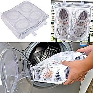 Yamalans 1PC Sneaker Tennis Boots Sports Shoes Mesh Laundry Washing Bags