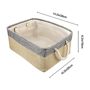 Kids Bins Laundry Nursery with Handles Assorted Office Fabric Shelf Foldable Bin Convenient Gardening Baby Clo Sundries Color Home Storage Hamper Basket Container Baskets