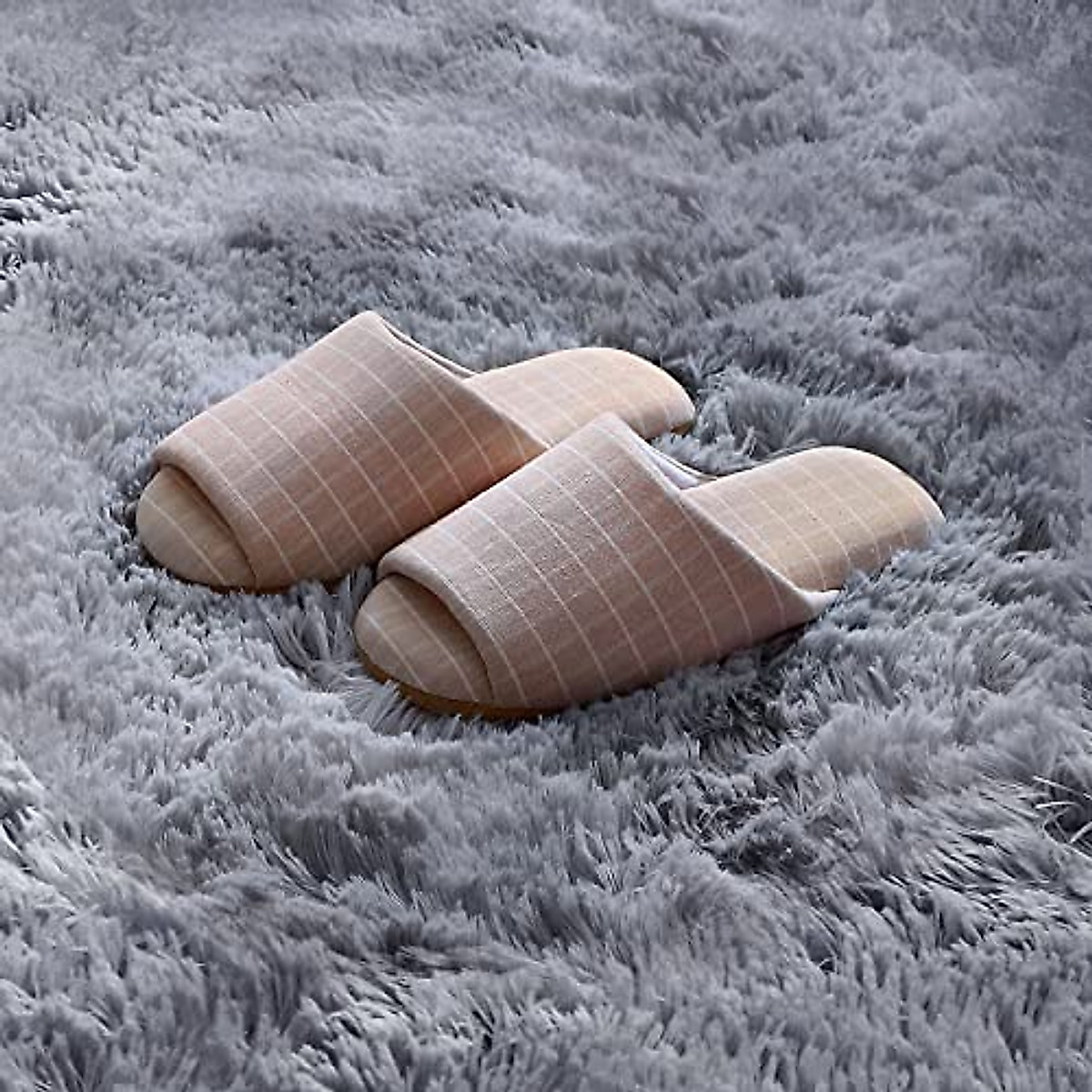 OPLEBEPE Ultra Soft Fluffy Rug for Bedroom, 6x9 Area Rugs for Living Room