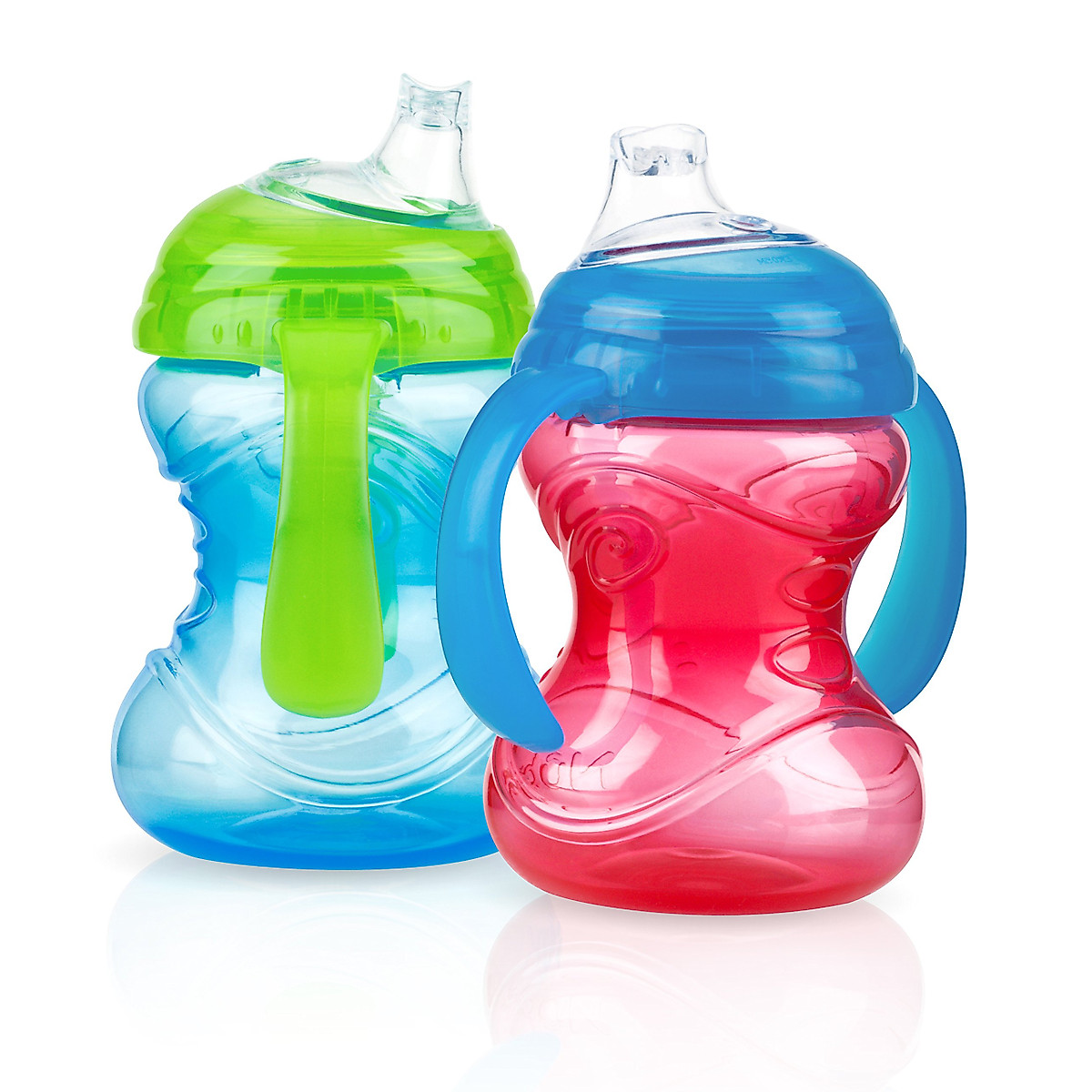 Nuby Clik-It, Cup with Spout, 2-Pack, 10 Ounce