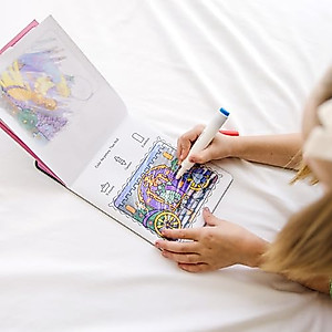 Melissa & Doug On the Go ColorBlast! Activity Book - Princess (24 Pages) - FSC Certified