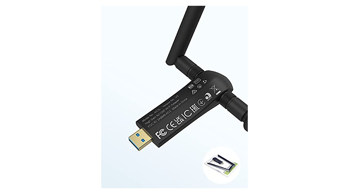 BrosTrend Linux WiFi Adapter - Fast Dual Band 1200Mbps