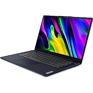 Lenovo IdeaPad 3i 14 Inch FHD Business Laptop, 12 Gen Intel Core i5-1235U (Beat i7-1195G7), 24GB RAM, 1TB SSD, Windows 11 Pro, Backlit Keyboard, Fingerprint, SD Card Reader, Abyss Blue, PCM