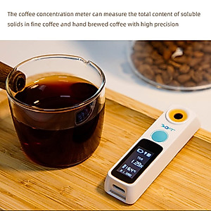 Digital Tester Drip Coffee Concentrator 0~32% Brix Sugar Meter TDS 0-25% Refractometer Smart Online Monitor APP Control