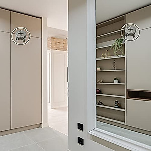 Accoladesound 30PCS Furniture Cam Lock Nut Connectors Fittings, 15MM Fittings for Cabinet Drawer Dresser and Wardrobe Panel Connecting, Silver