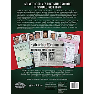 Think Fun ThinkFun Cold Case: Murder with Interest – A Murder Mystery Game in a Box for Ages 14 and Up