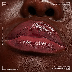 NYX PROFESSIONAL MAKEUP This Is Milky Gloss, Lip Gloss with 12 Hour Hydration, Vegan - Strawberry Horchata (Mauve Pink)