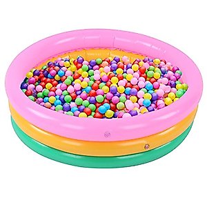 Children Soft Inflatable Swimming Pool Swimming Pool Kids Boy Pool for Outdoor Garden Cartoon Baby Pool Thicken(Small)
