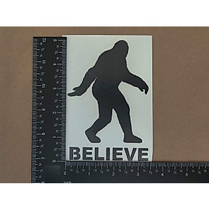 Sasquatch, Bigfoot, Hide and Seek Champion Decals (Black, Large ~5")