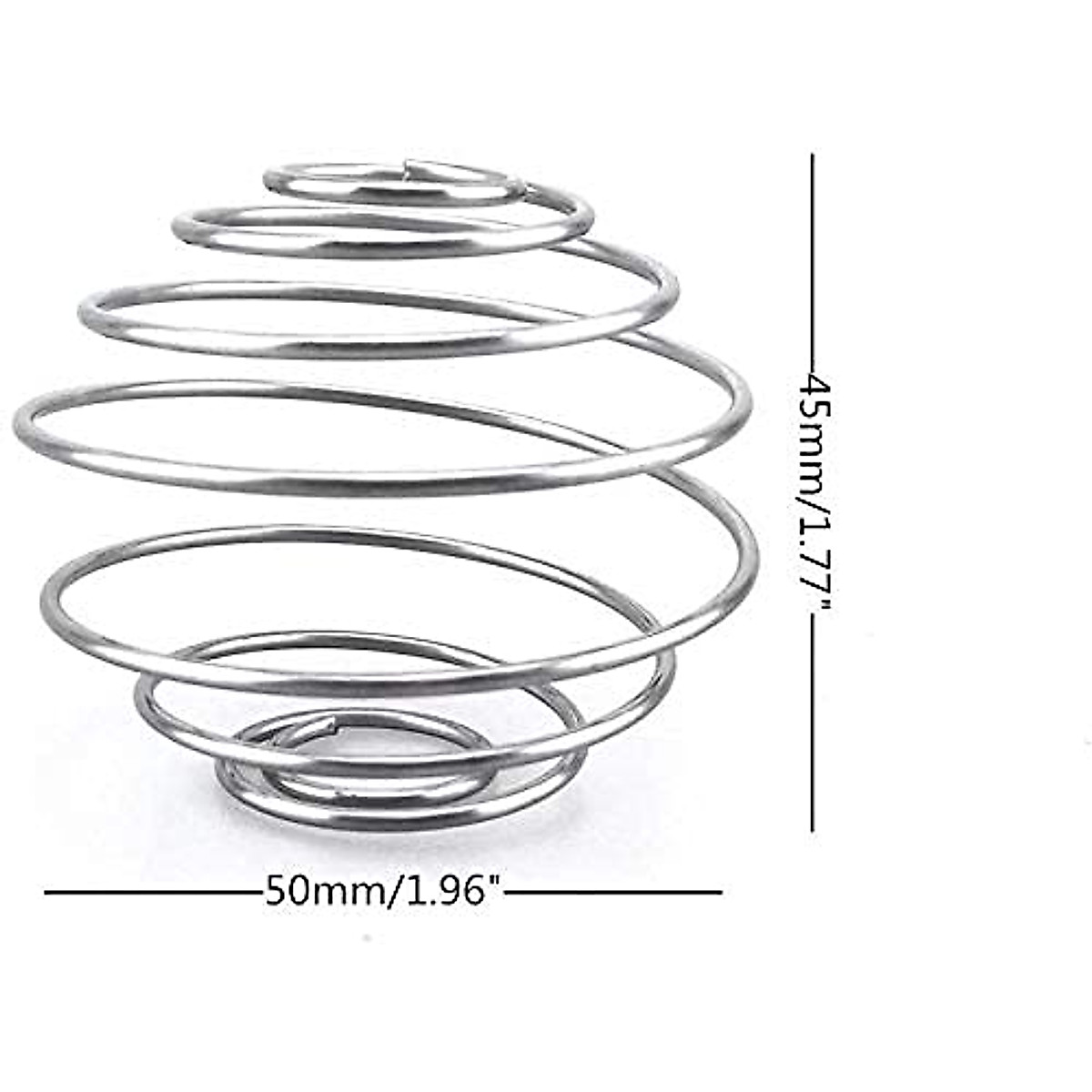 Bodundirect 3 PCS Stainless Steel Shaker Ball Wire Whisk Shaker Mixer Mixing Ball Cup Blend Shaker