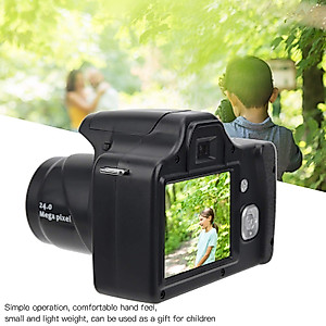 24 megapixel Digital Camera with 3.0 inch LCD Screen 18X Zoom HD SLR Camera Long Focal Length Portable Digital Camera(Standard Edition)