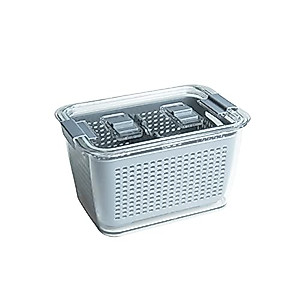 Kitchen Spaces - 1465A6-AMZ Kitchen Spaces Colander Bin, Medium, Gray