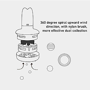 1 Set Vacuum Cleaner Portable Effective Mini Low Noise Keyboard Cleaner for Household Cartoon Cleaner Small for Daily Life