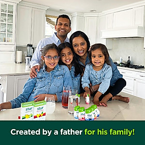 Stur Liquid Water Enhancer | Summer Variety Pack | Naturally Sweetened | Sugar Free | Zero Calories | Keto | Vegan | 5 Bottles, Makes 120 Drinks