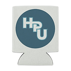 Hawaii Pacific University Secondary Logo Can Cooler - Drink Sleeve Hugger Collapsible Insulator - Beverage Insulated Holder