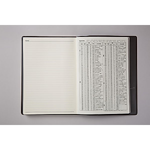 Takahashi 2024 A5 2-Year Business Diary, Dark Brown No.56 (Begins January 2024)